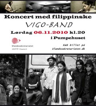 Koncert med filippinske 'Vigo-Band' - Ulandssekretariatet